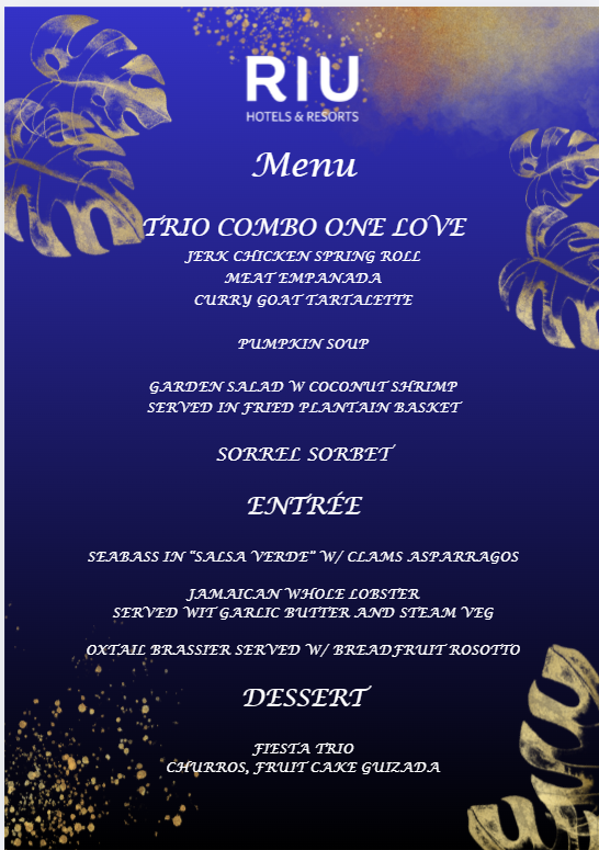 riu-palace-tropical-bay-menu-evento - RIU.com | Blog